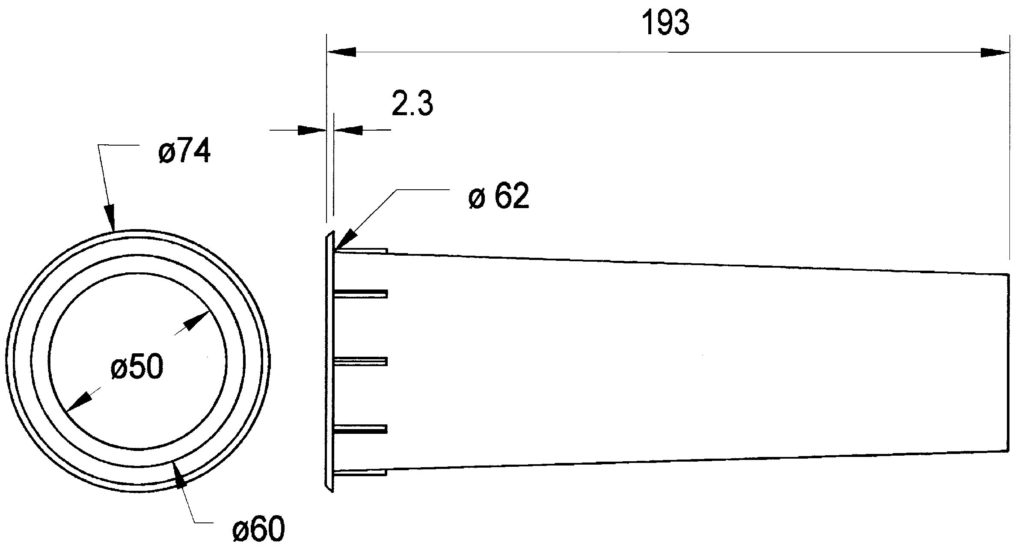 Tubo bass reflex – tubo di accordo – subwoofer – Sikurit Technology ...